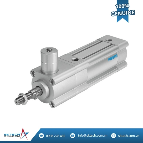 Festo Standards-based Cylinder with Clamping Cartridge DSBC‑C - SK Tech